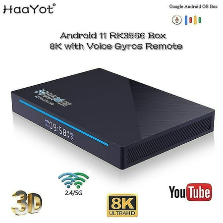 New Android 11 Smart Tv Box Rk3566 8k Ultra Hd Google Voice Play ...