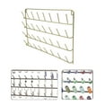 Sewing Thread Rack, Organizer Wall Mount Divider Iron Bobbin Supplies ...