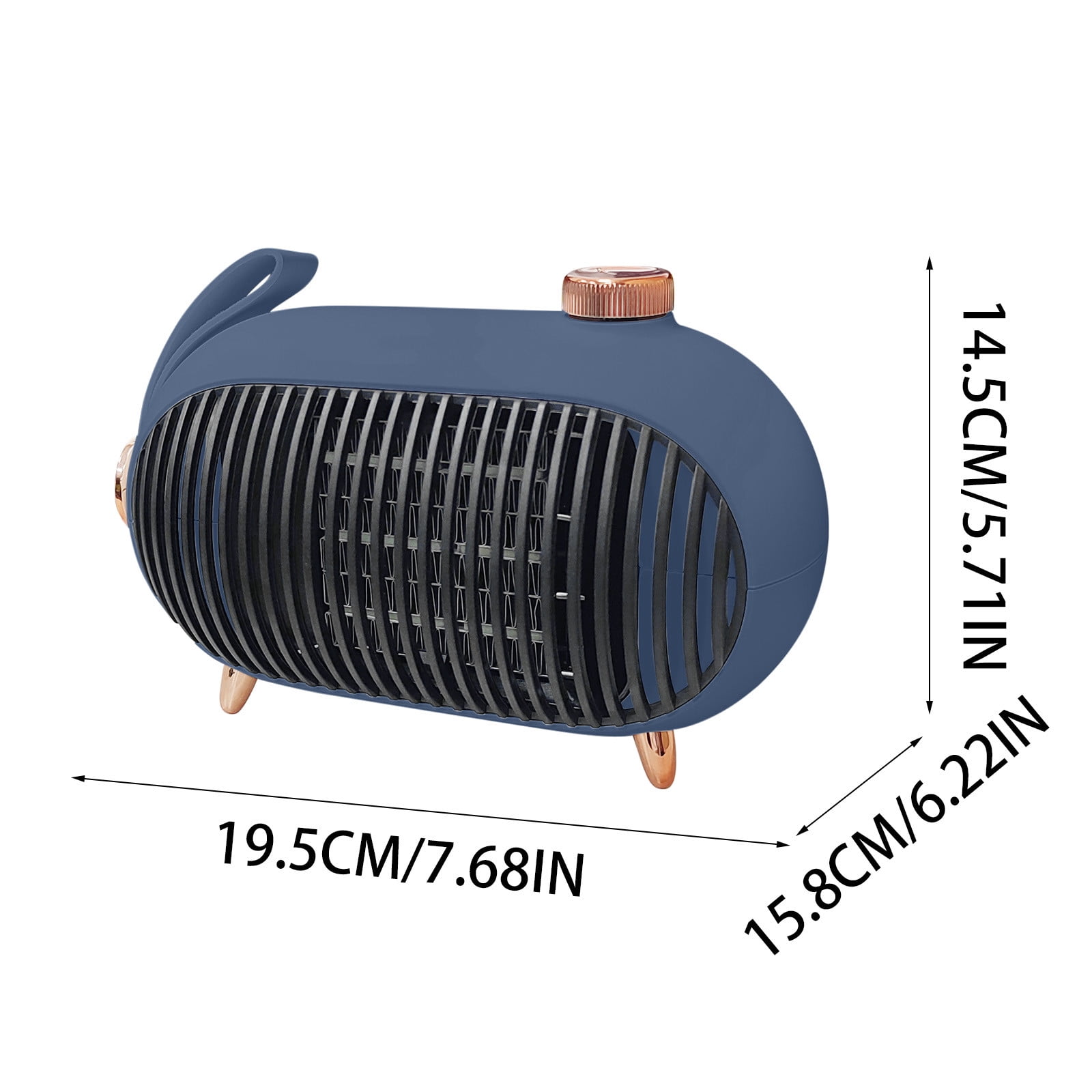 Thsue Mini Heater Office Desktop Mute Hot Air Blower Small Household ...