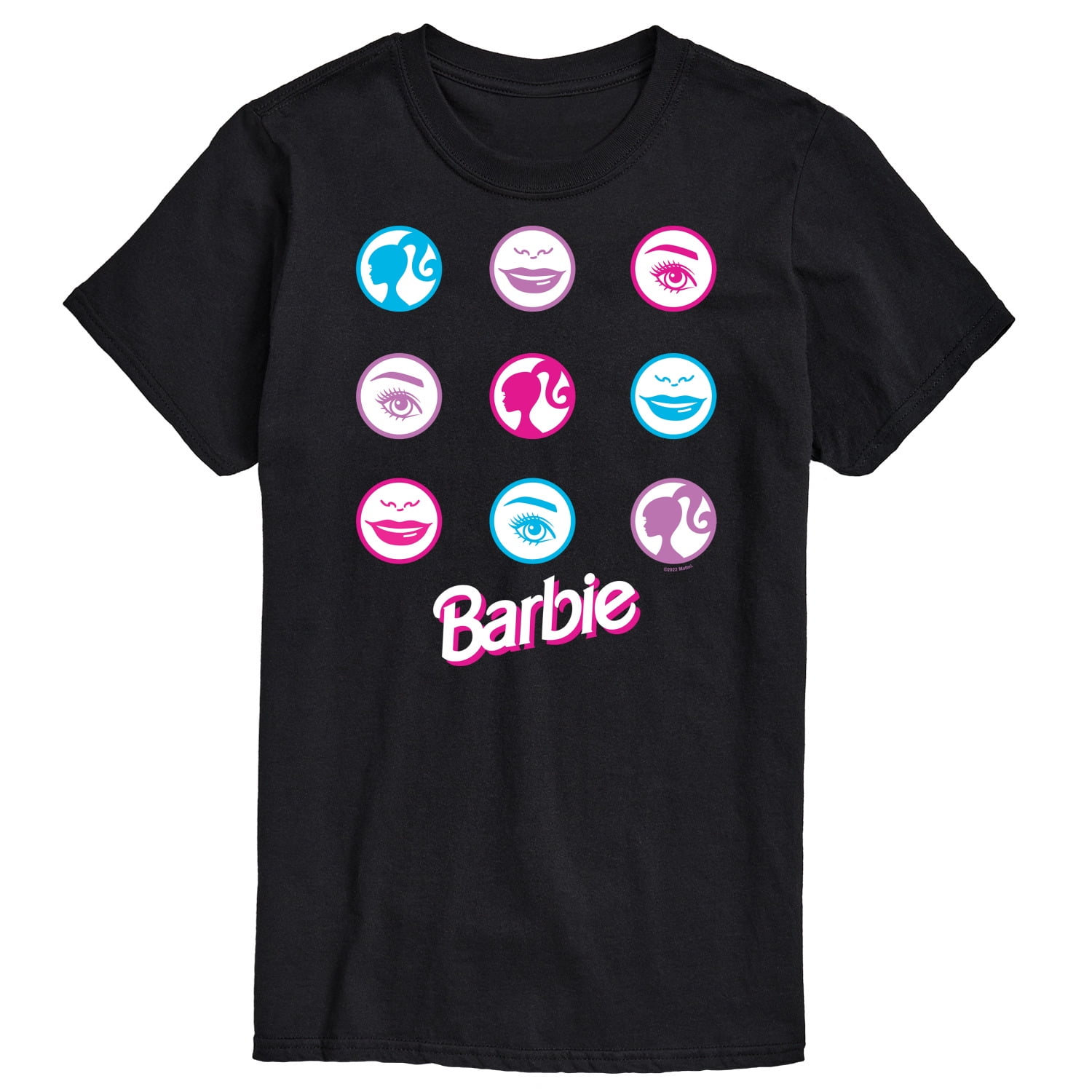 Barbie - Iconic Features of Barbie - Men's Short Sleeve Graphic T-Shirt ...