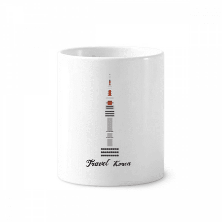 Seoul Tower in Korea Toothbrush Pen Holder Mug Cerac Stand Pencil Cup ...