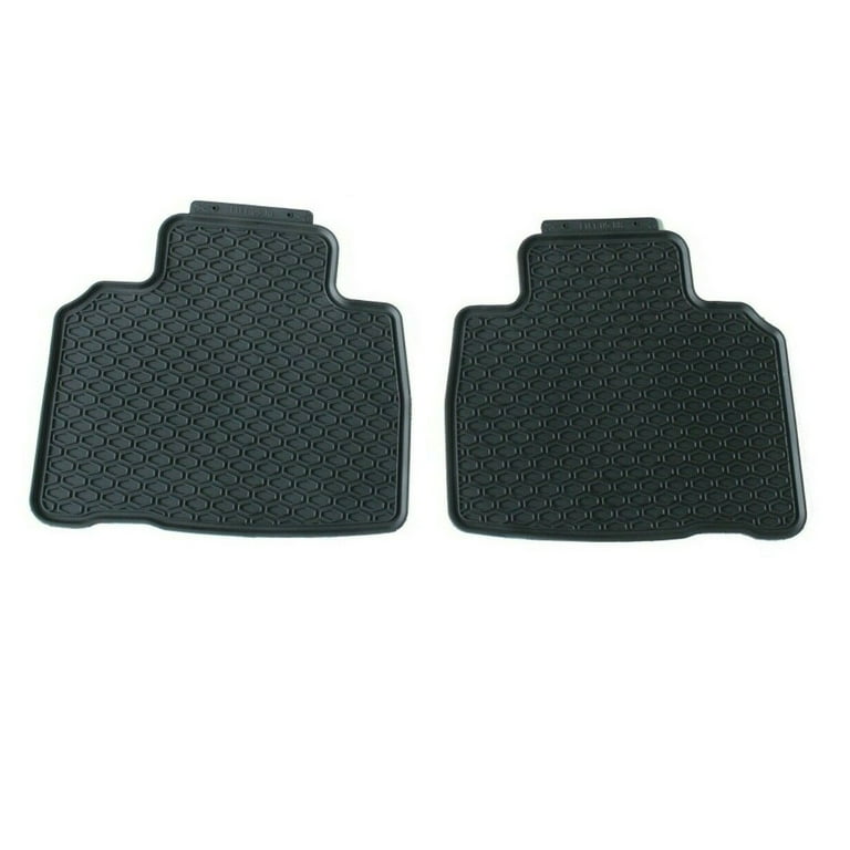 All Weather Floor Mats for 2015 2020 Ford Edge Black Rubber Mats