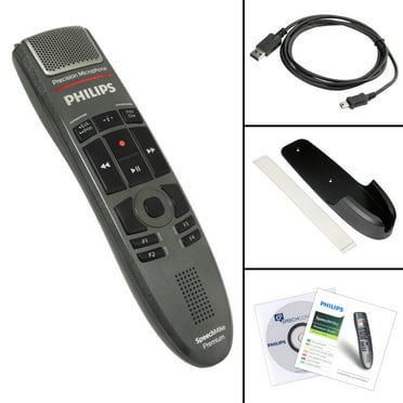 Philips LFH3500 SpeechMike Premium with USB Precision Microphone - Push ...