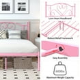 Yoneston 12" Full Size Heavy Duty Metal Platform Bed Frame with Love ...