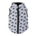 Simplydog Gray Tossed Skull Bomber Jacket for Dogs, XX-Small - Walmart.com