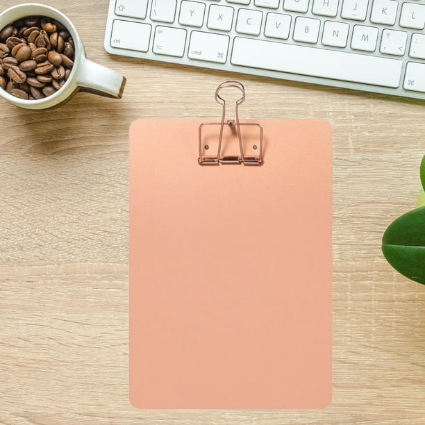 Clips De Resorte Hueco Para Portapapeles De Papel A4 Multifuncional ...