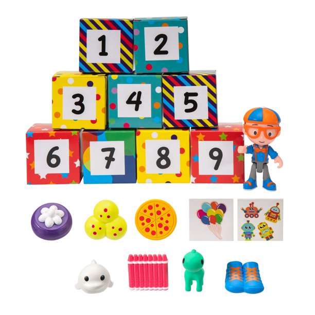 BLIPPI Surprise Boxes Learning Numbers - Walmart.com