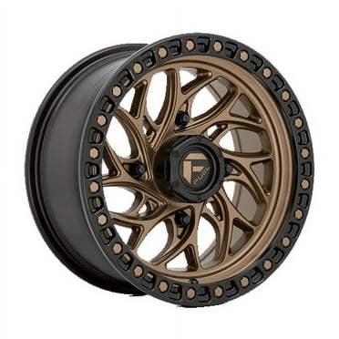 Fuel UTV Aluminum Rim D777 RUNNER UTV 15X10in Bronze with Black Ring ...