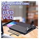Lector Y Quemador CD VCD DVD 7 en 1 Posee 4 Puertos USB 1 SD 1 Micro SD ...