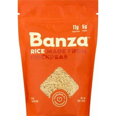 (6 Pack) Banza Protein-packed Kosher Chickpea Rice, 8 Oz - Walmart.com