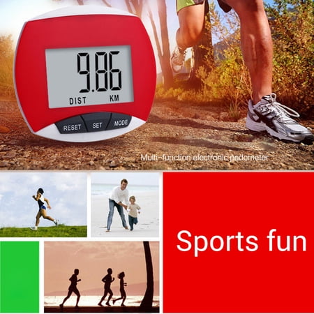 Walking Step Counter With Belt Clip Pedometer Walking Step Counter With ...