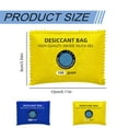 Reusable Silica Gel Dehumidifier Bags with Color-Changing Window, Car ...