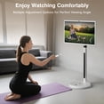 Wireless Portable TV on Wheels, Rolling Tablet with Smart Touch Screen ...