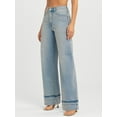 Jessica Simpson Women's Freesia Wide Leg Jeans, 32" Inseam Regular ...