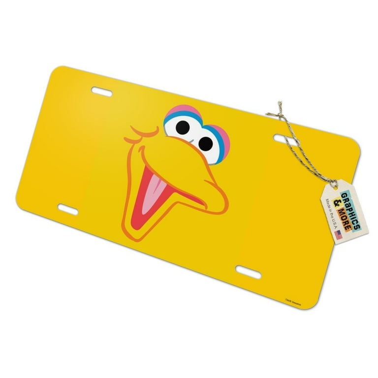 Sesame Street Big Bird Face Template