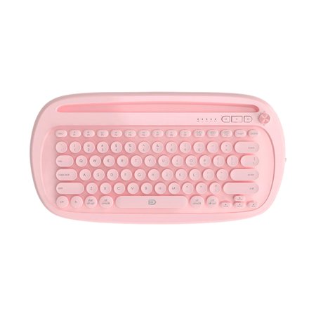 79-Key Wireless Bluetooth Keyboard Portable Ergonomic Gaming Keyboard ...