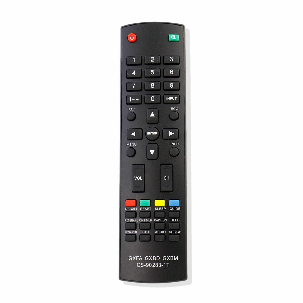 CS-90283-1T GXBD GXBM GXFA Replace Remote for Sanyo TV DP32242 DP55441 ...