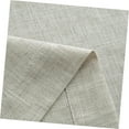 ANYWAY.GO Linen Back Tab Linen Blend Sheer Curtains Room 36x63 Inch ...
