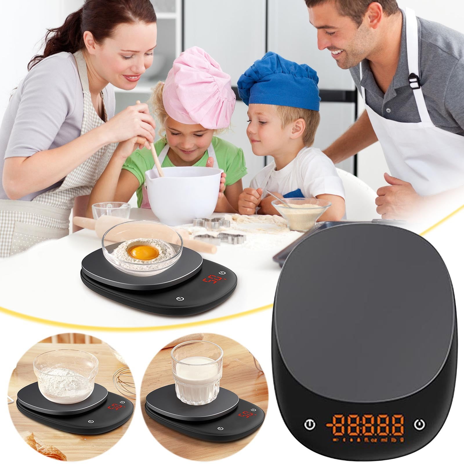 Kitchen Scales With App Smart Scale And Calorie Counter Digital Scale ...