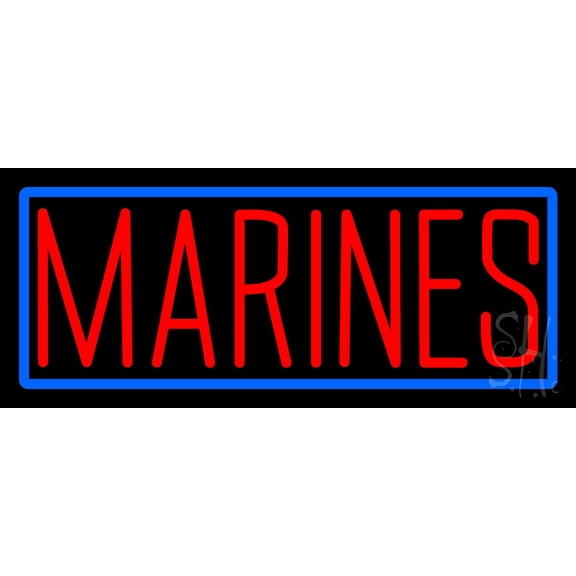 UPS LED Neon Sign 6 x 15 - inches, Black Square Cut Acrylic Backing ...