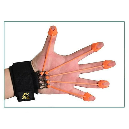 Finger Extensor Exerciser Hand Yoga Resistance Band Strength Trainer ...