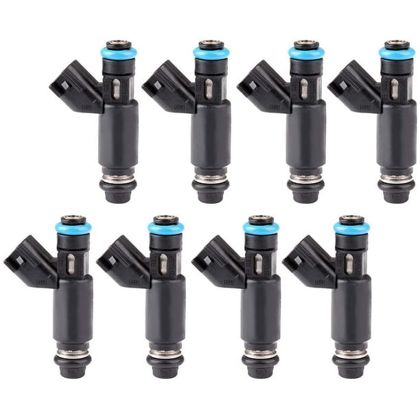 Fuel Injectors,ECCPP 8pcs 4 Holes Fuel Injector Kit 12580426 fit for ...