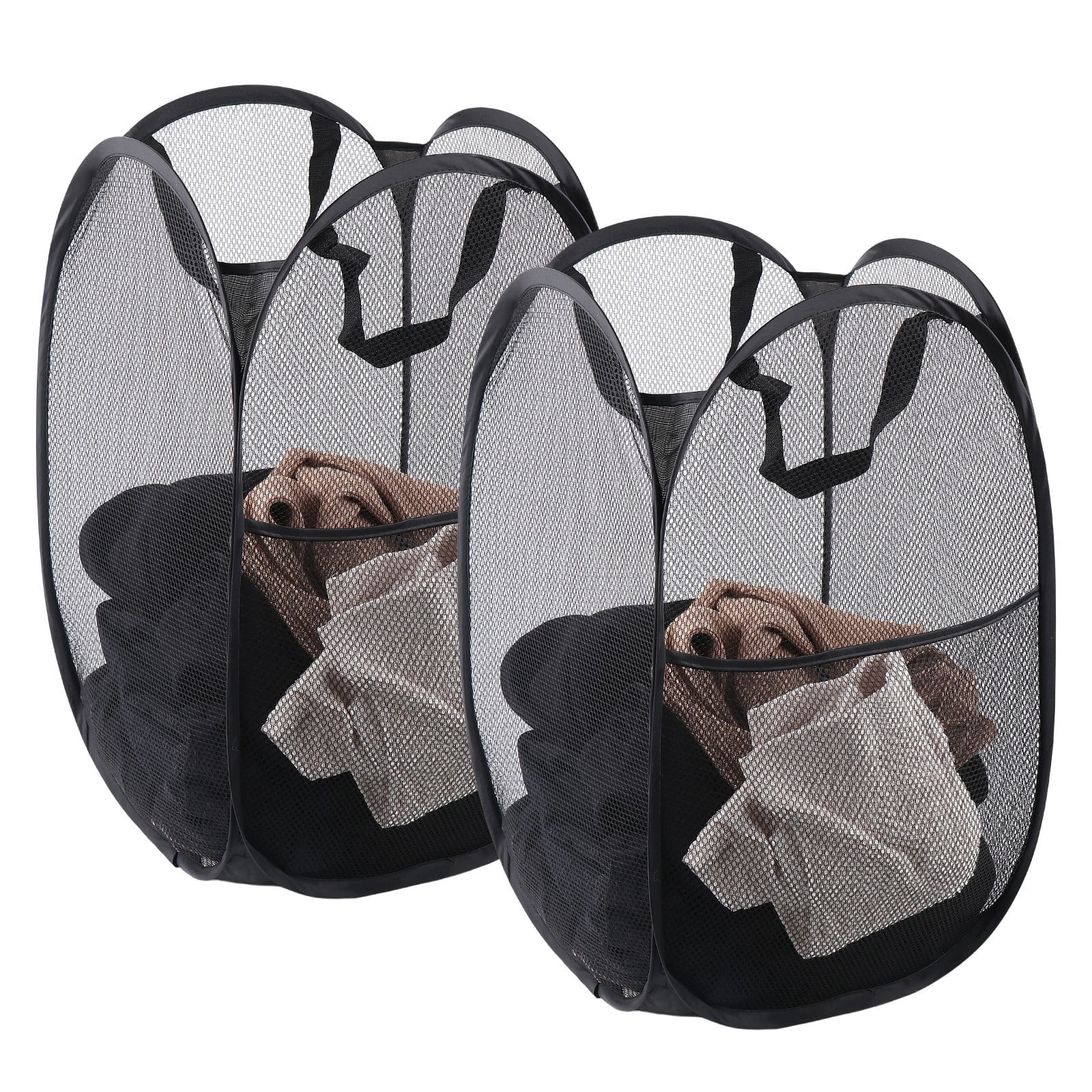 Click here for Okaka 2 Pack Pop Up Mesh Laundry Hamper Collapsibl... prices