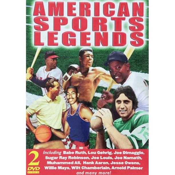 AMERICAN LEGENDS OF SPORTS (DVD) (2 DVD TIN)NLA! (DVD) - Walmart.com ...