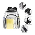 Clearance!aoksee Clear Backpack, Heavy Duty Transparent Backpack, Large ...