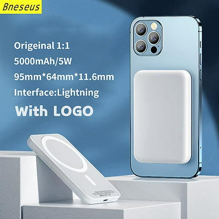 For Apple Iphone 12 13 14 Pro Original 1:1 5000mah Magsafe Power Bank ...