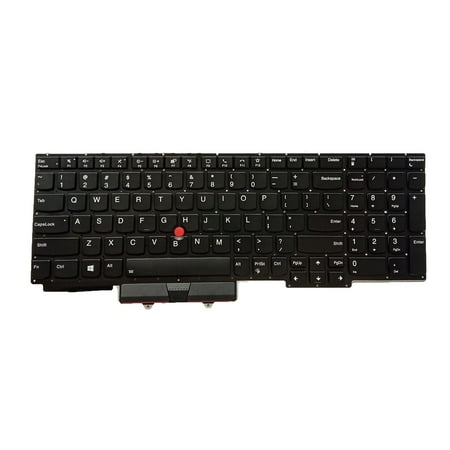Black Laptop Keyboards Well Fit Dust Cover Backlit Pointer for Lenovo ...