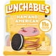 Lunchables Ham & American Cheese Cracker Stackers Kids Lunch Snack, 3.2 ...