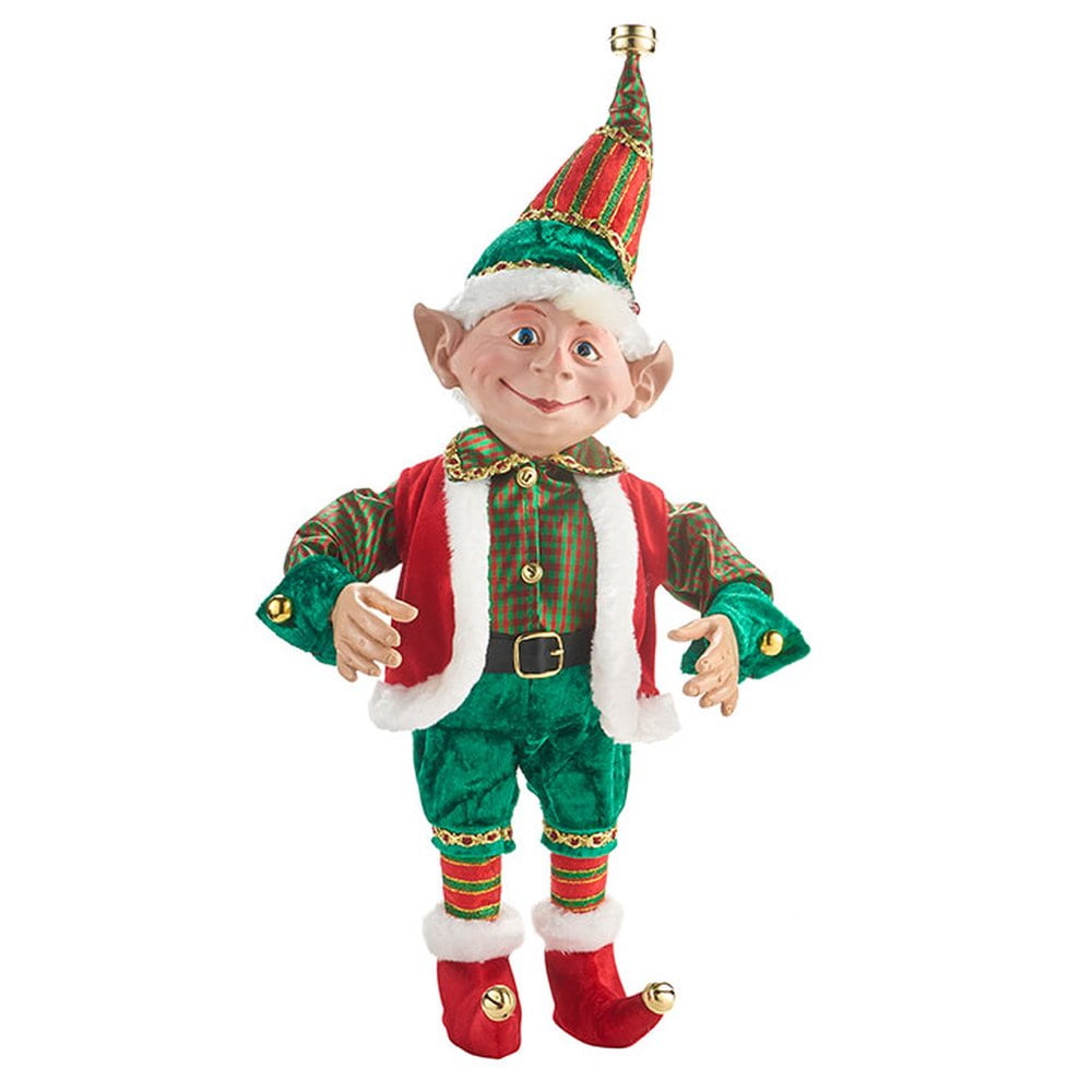 Raz Imports Santa's Little Helpers 18" Posable Elf - Multicolor ...