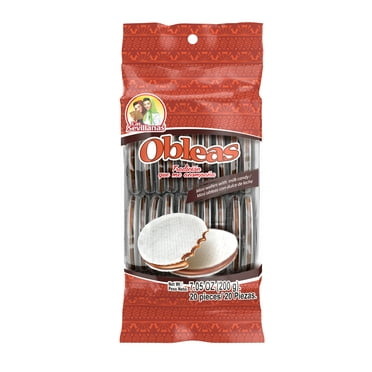 Mini Obleas with Cajeta (20 Delicious Wafers with Goat's Milk Candy ...