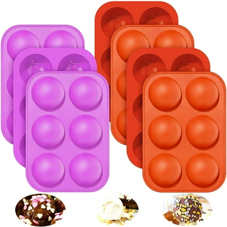 Silicone Molds for Chocolate, Semicircle Molds Half Circle Round Dome ...