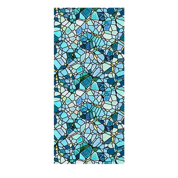 Stained Glass Peel Stick Window Film