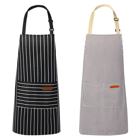 BMYJ Adjustable Chef Apron for Restaurant, Home Kitchen, And BBQ ...