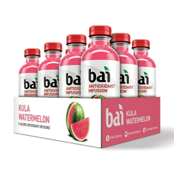 Bai Kula Watermelon Antioxidant Infused Beverage Drink, 14 fl oz ...