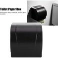 1-Pack Covered Toilet Paper Holder Wall Mounted Bathroom Toilet Paper ...