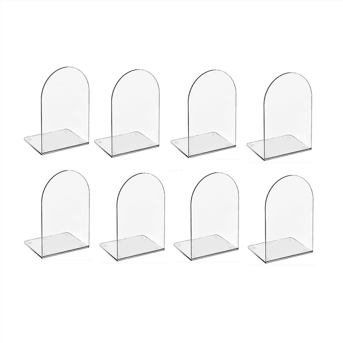 Click here for Unbranded Acrylic Book Ends For Book Shelves Booke... prices