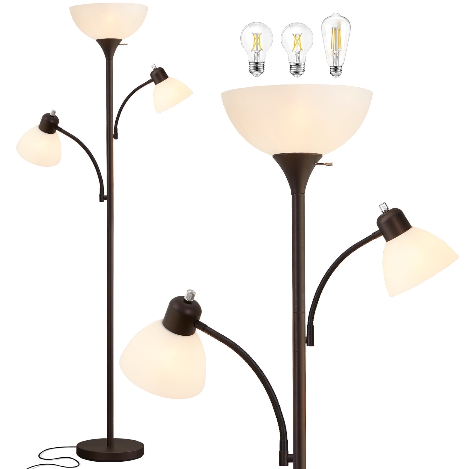 Click here for Natyswan Torchiere Floor Lamps For Living Room Wit... prices
