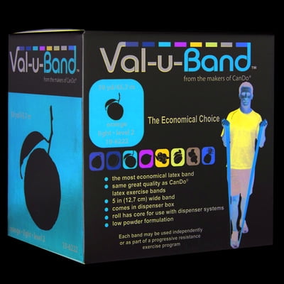 Val-U-Band Low Powder Exercise Fitness Band - 50 yard - Walmart.com