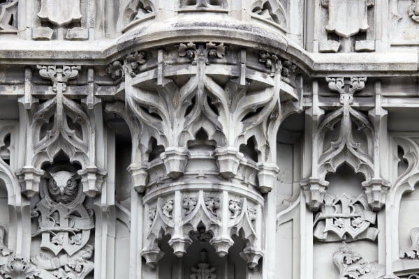 Print: Architectural Details, The Woolworth Building, New York, New ...