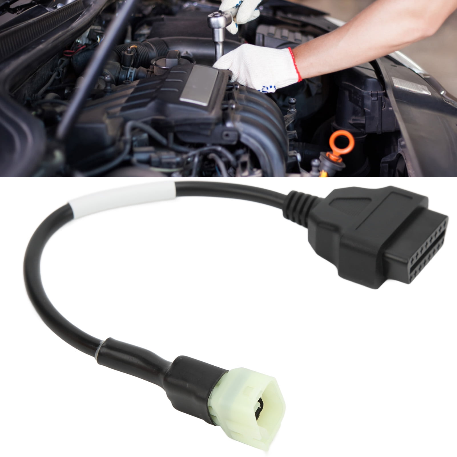 Buy LAFGUR OBD2 6 Pin Diagnostic Cable Conversion Adapter for ...