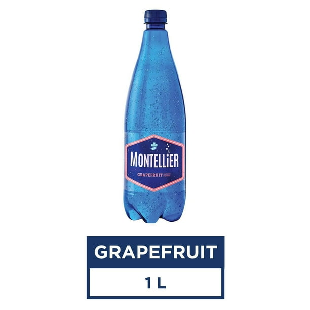 Montellier Grapefruit Carbonated Water, 1L Bottle, 1L - Walmart.ca