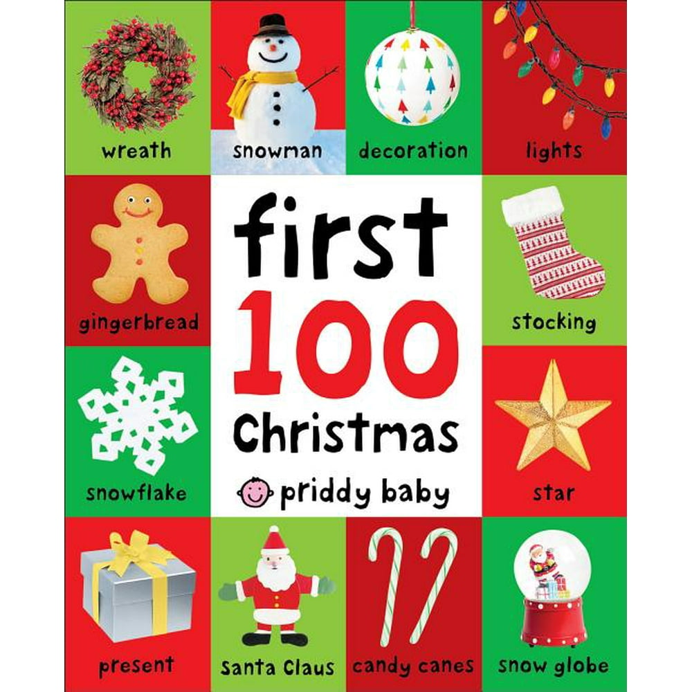First 100 Christmas Words (Board Book) - Walmart.com - Walmart.com