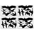 Homarden | Bird Blinder Blackbird Window Stickers - 24 Pack Anti Strike ...