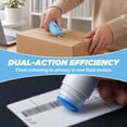 2‑in‑1 Thermal Paper Eraser Pen with Box Cutter, Water‑Based Privacy ...