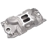 Edelbrock 3706 Performer Series Intake Manifold; Satin Finish; Idle ...