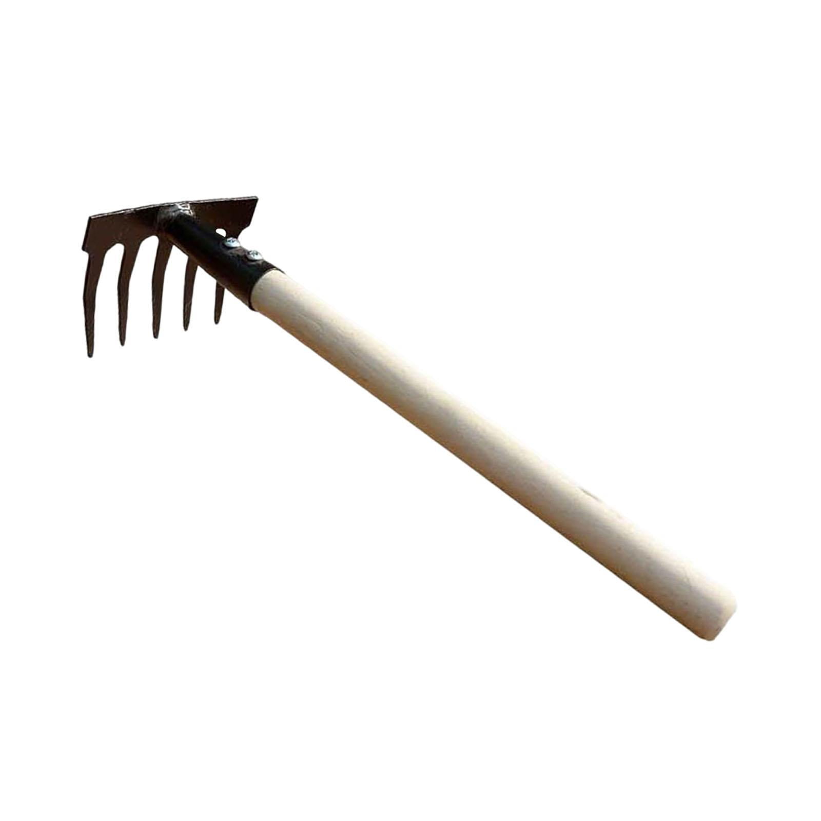 Click here for Dynwaveca Garden Rake Heavy Duty Double Screw Fixa... prices